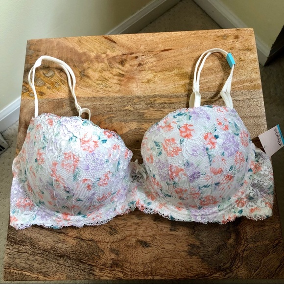 Candie's | Intimates & Sleepwear | Candies Soft Floral Print Pushup ...